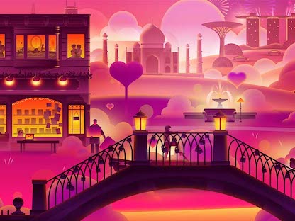 Romance Screensaver | TV App | Roku Channel Store | Roku